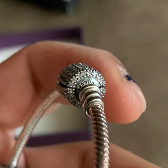 Pandora | Jewelry | Pandora Pave Clasp Bracelet W Super Mario Bros ...